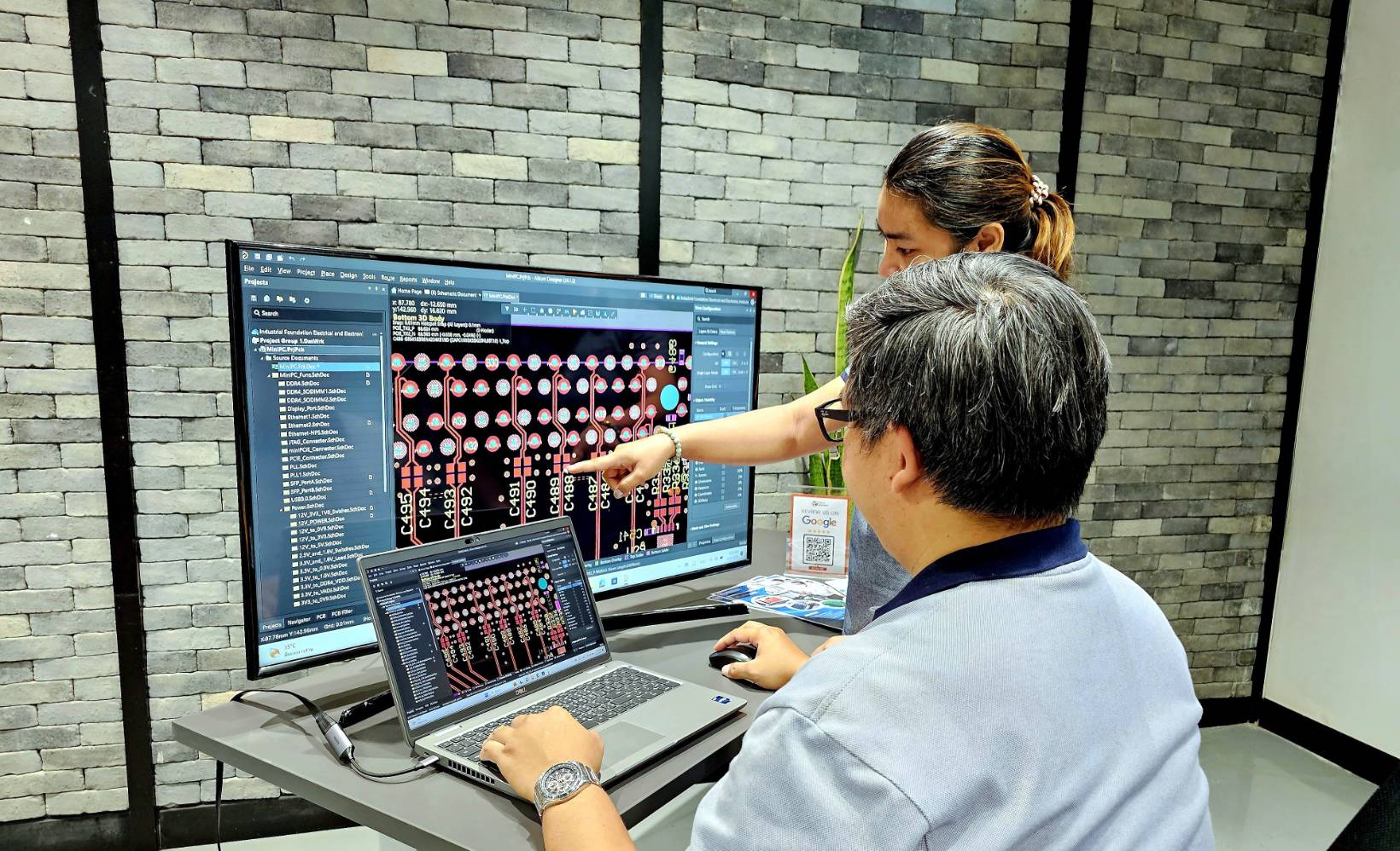 สถาบันไฟฟ้าและอิเล็กทรอนิกส์ I EEI Electronic circuit board design service (PCB Design)